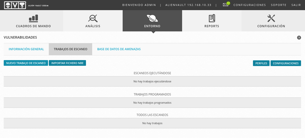 Alien Vault OSSIM - LBT