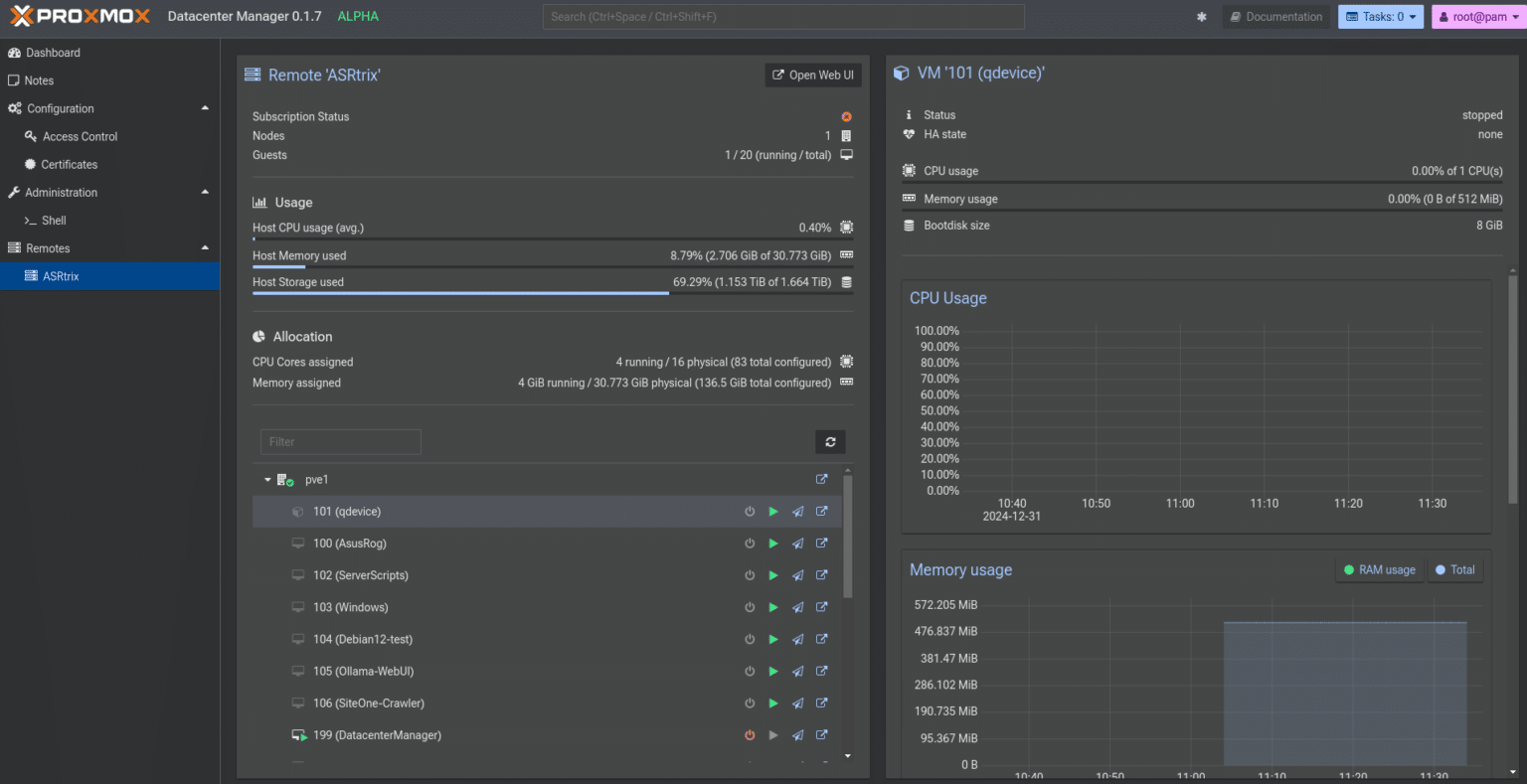 Proxmox Datacenter Manager (PDM) - LBT